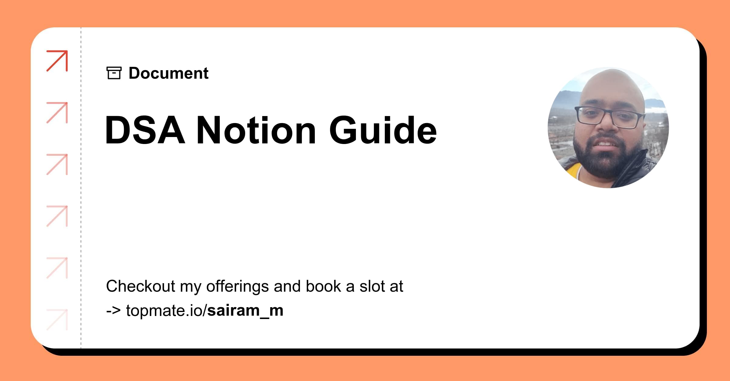 DSA Notion Guide + Road Map with Sairam